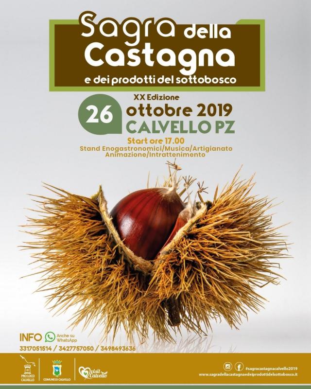 Sagra Della Castagna E Dei Prodotti Del Sottobosco a Calvello | 2019 ...