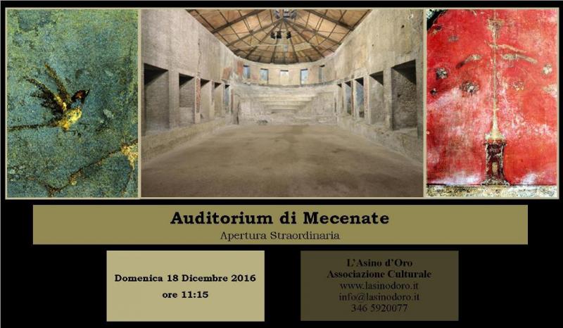 Auditorium Di Mecenate Roma (RM) 2017 | Lazio | eventi e sagre